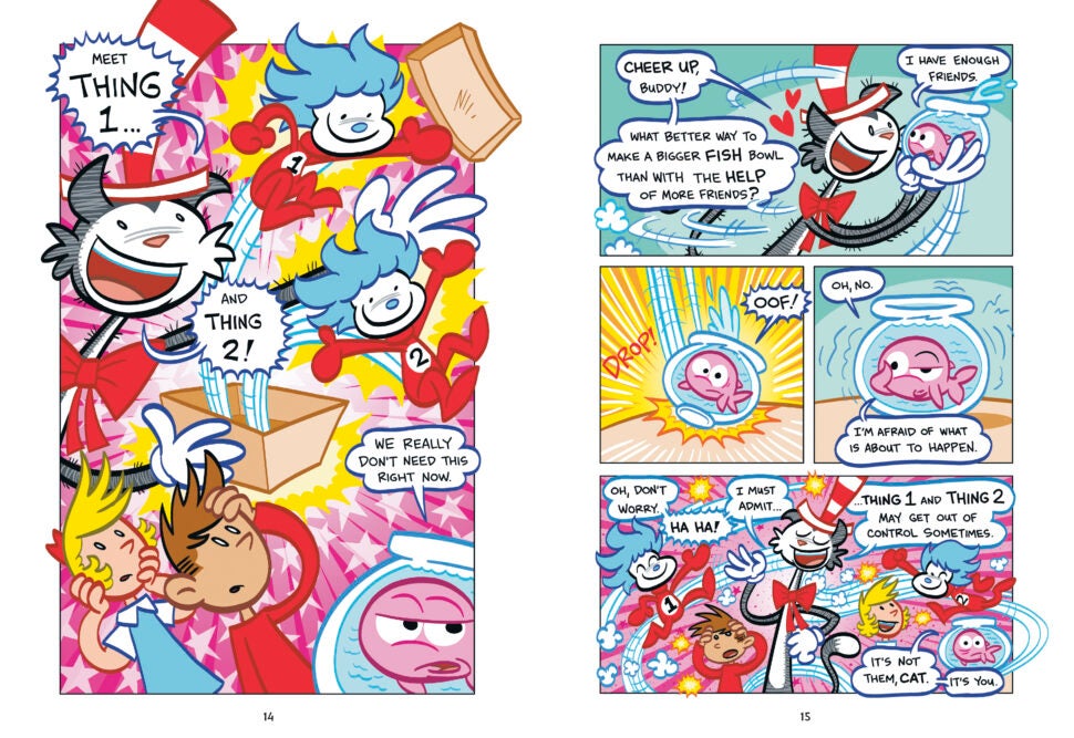 Dr. Seuss Graphic Novel: Cat Out of Water on 4/8 FOC! - Penguin Random ...