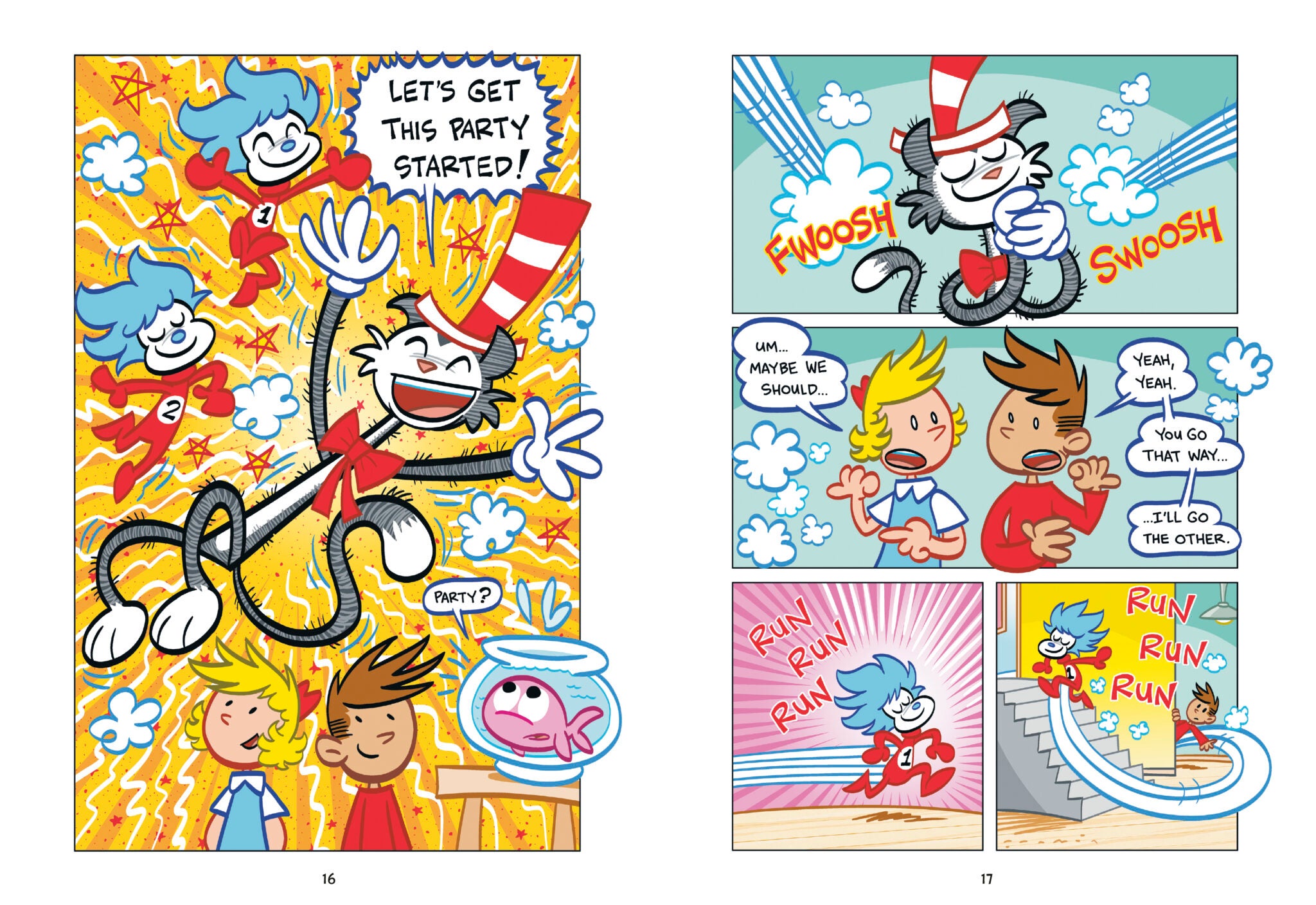 Dr. Seuss Graphic Novel: Cat Out of Water on 4/8 FOC! - Penguin Random ...