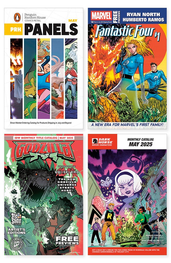 Monthly Catalogs Archives - Penguin Random House Comics Retail