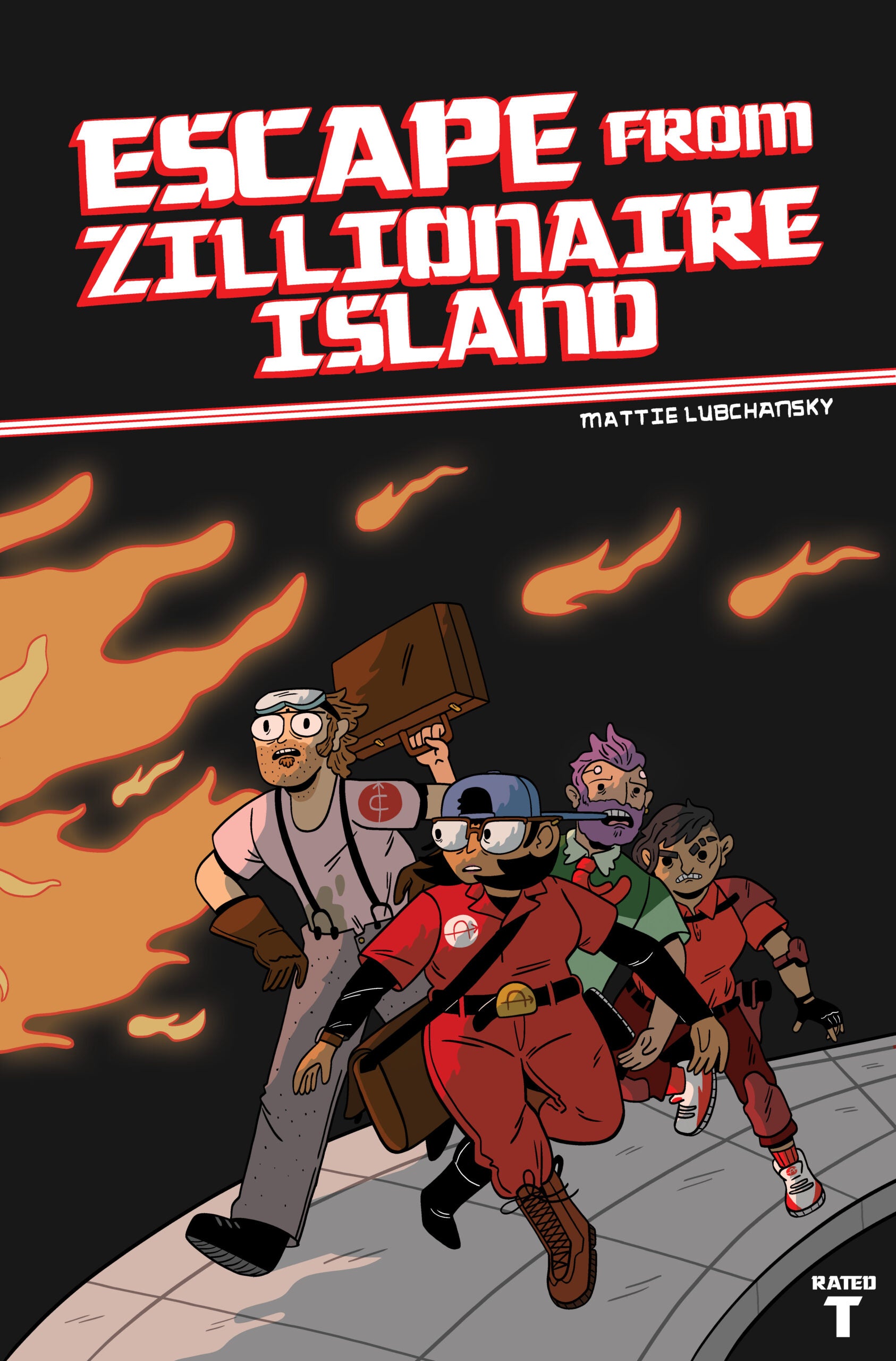 Mattie Lubchansky's ESCAPE FROM ZILLIONAIRE ISLAND, a FREE & EXCLUSIVE ...